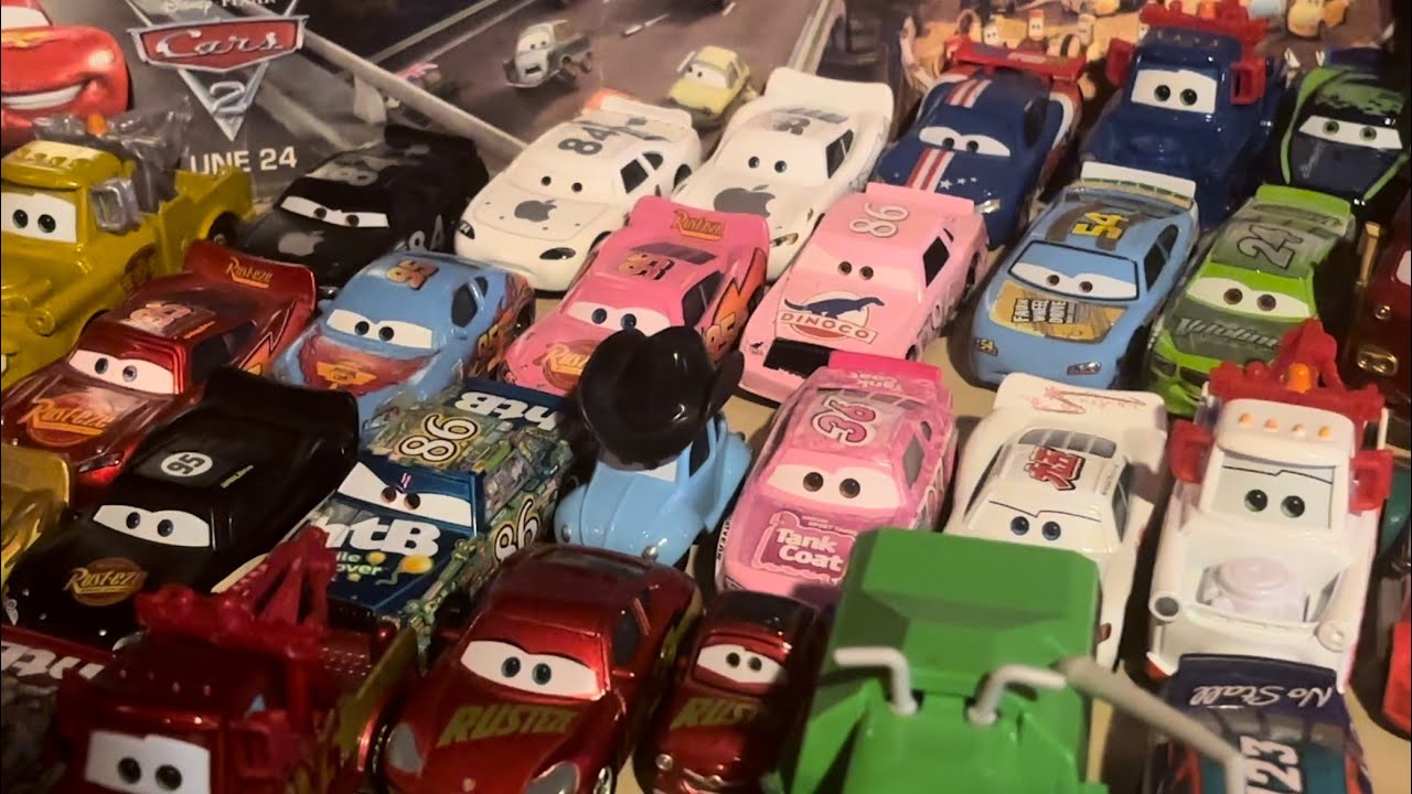 Disney Pixar Cars Diecast Showcase - Full Factory Custom Collection ...