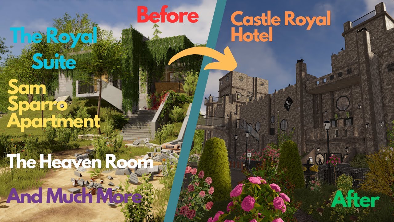 House Flipper 2 Lets Get Flipping! Modern House Transformed Into HUGE ...