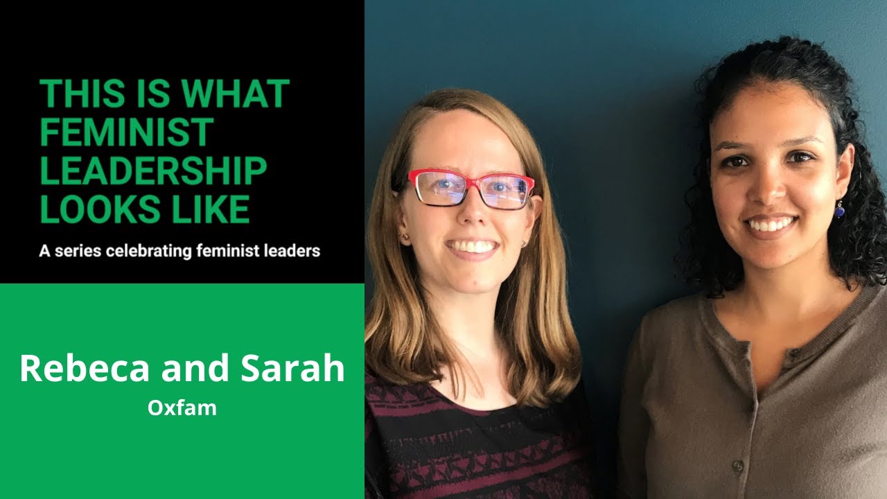 Rebecca Rewald and Sarah Tuckey and their feminist leadership - YouTube