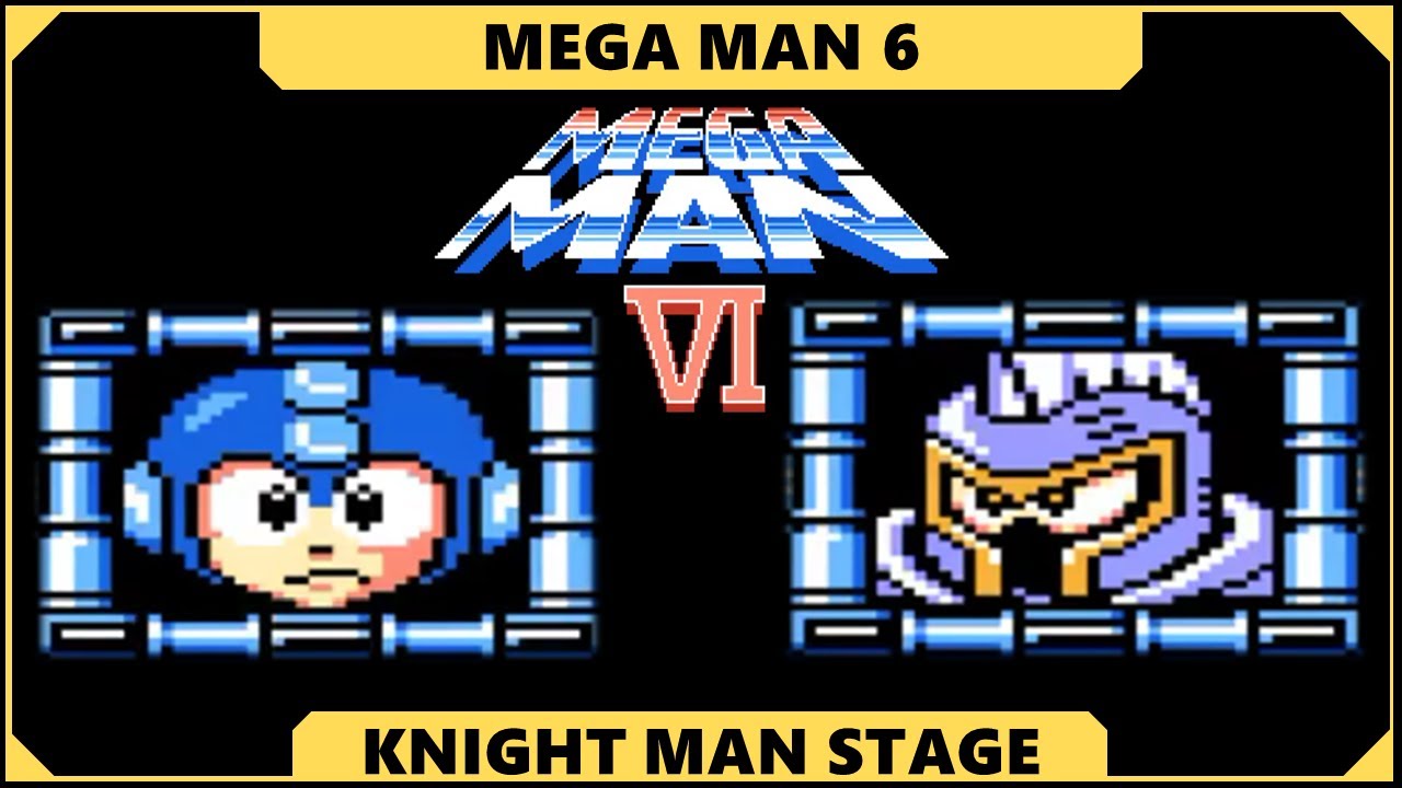 MEGA MAN 6 [KNIGHT MAN STAGE] - YouTube