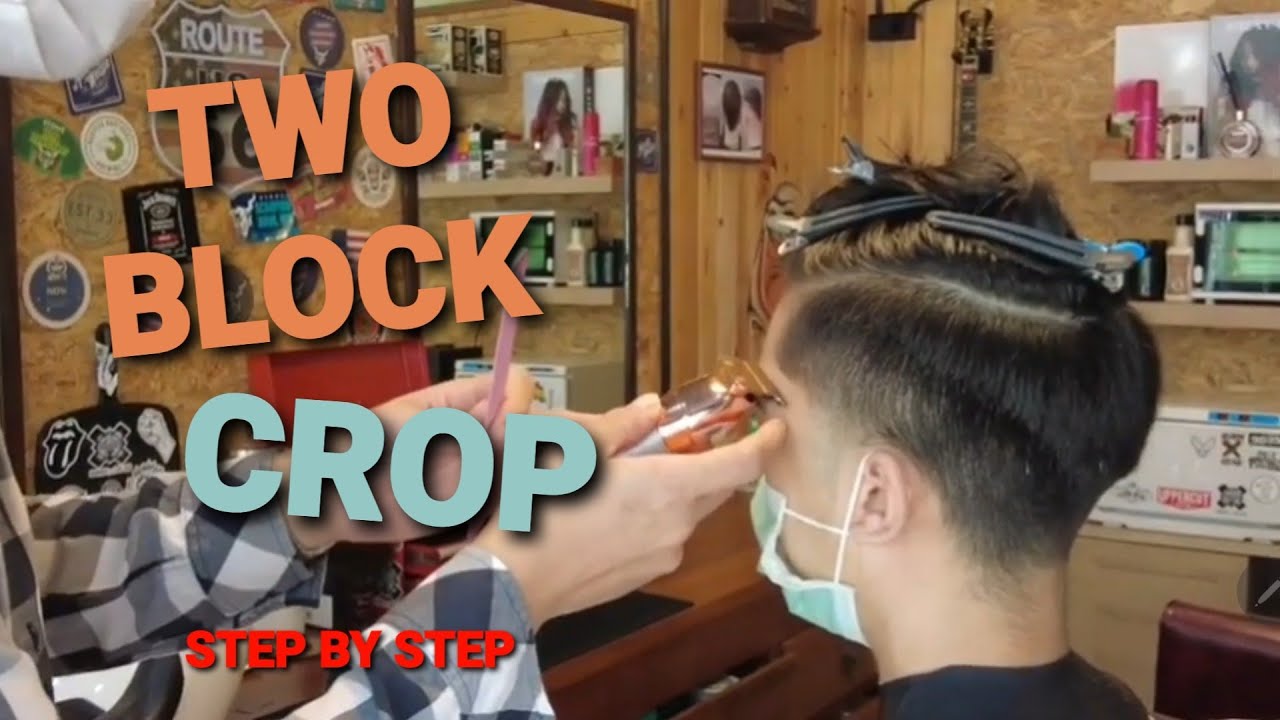 ทรงผมสุดฮิตTwo Block Crop haircut | Burnxhead | Ep.4 - YouTube