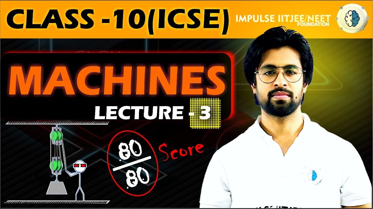Machines class 10 ICSE | L-3 | First Class, Second Class & Third Class ...