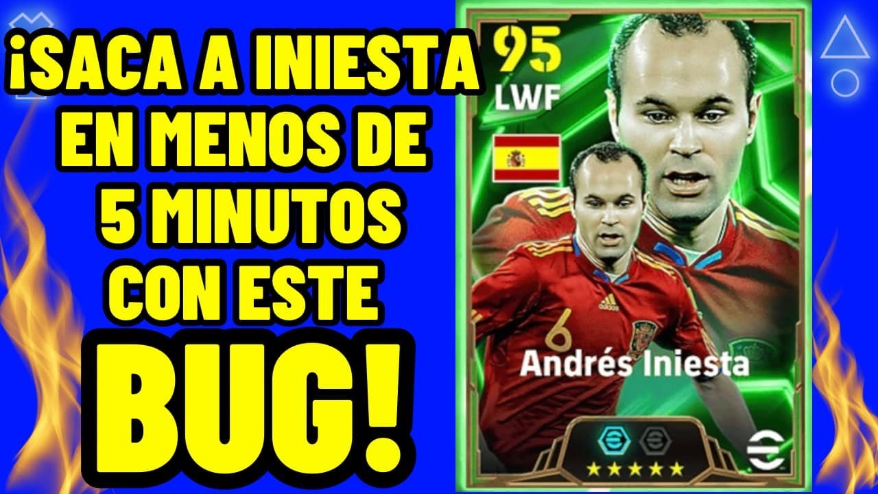 🚨SACA GRATIS A INIESTA ÉPICO EN MENOS DE 5 MINUTOS CON ESTE BUG!🔥 ...
