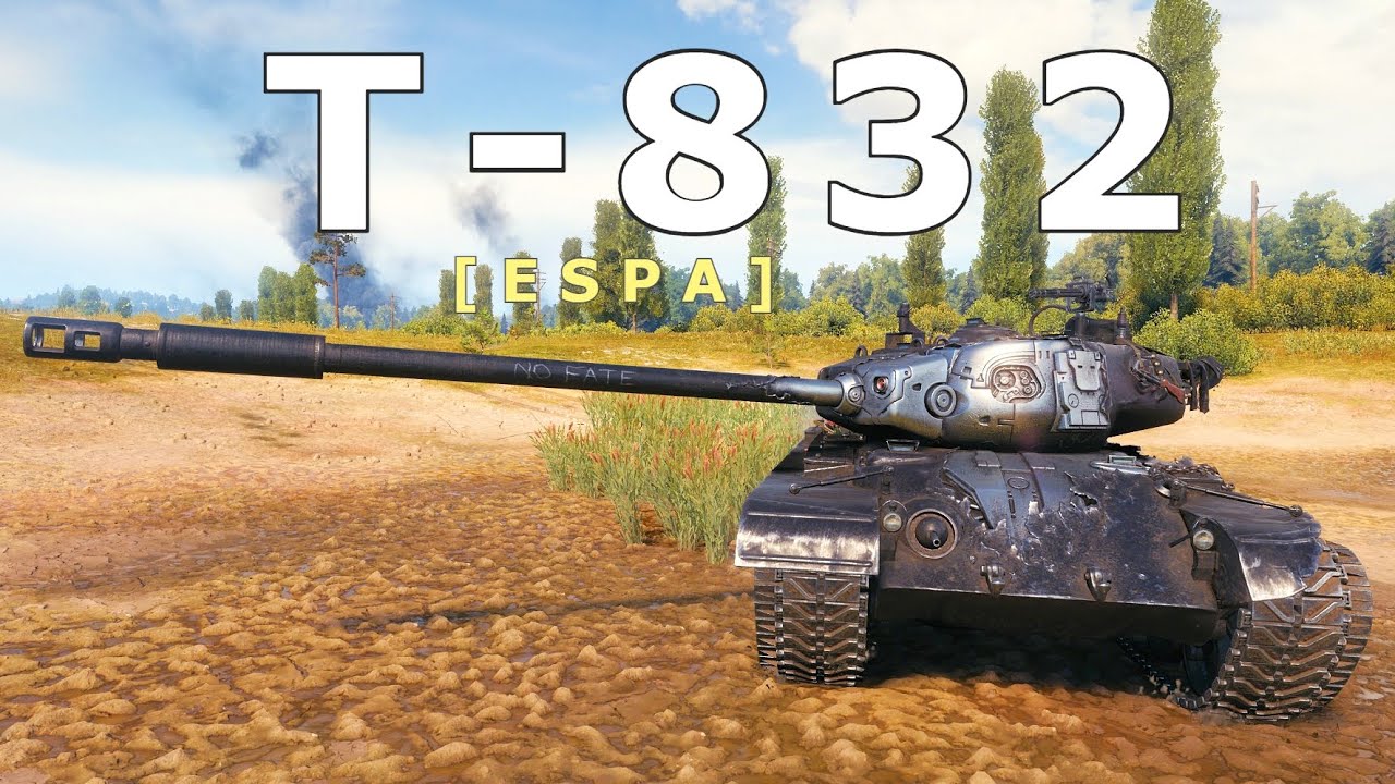 World of Tanks T-832 - 3 Kills 6,4K Damage - YouTube