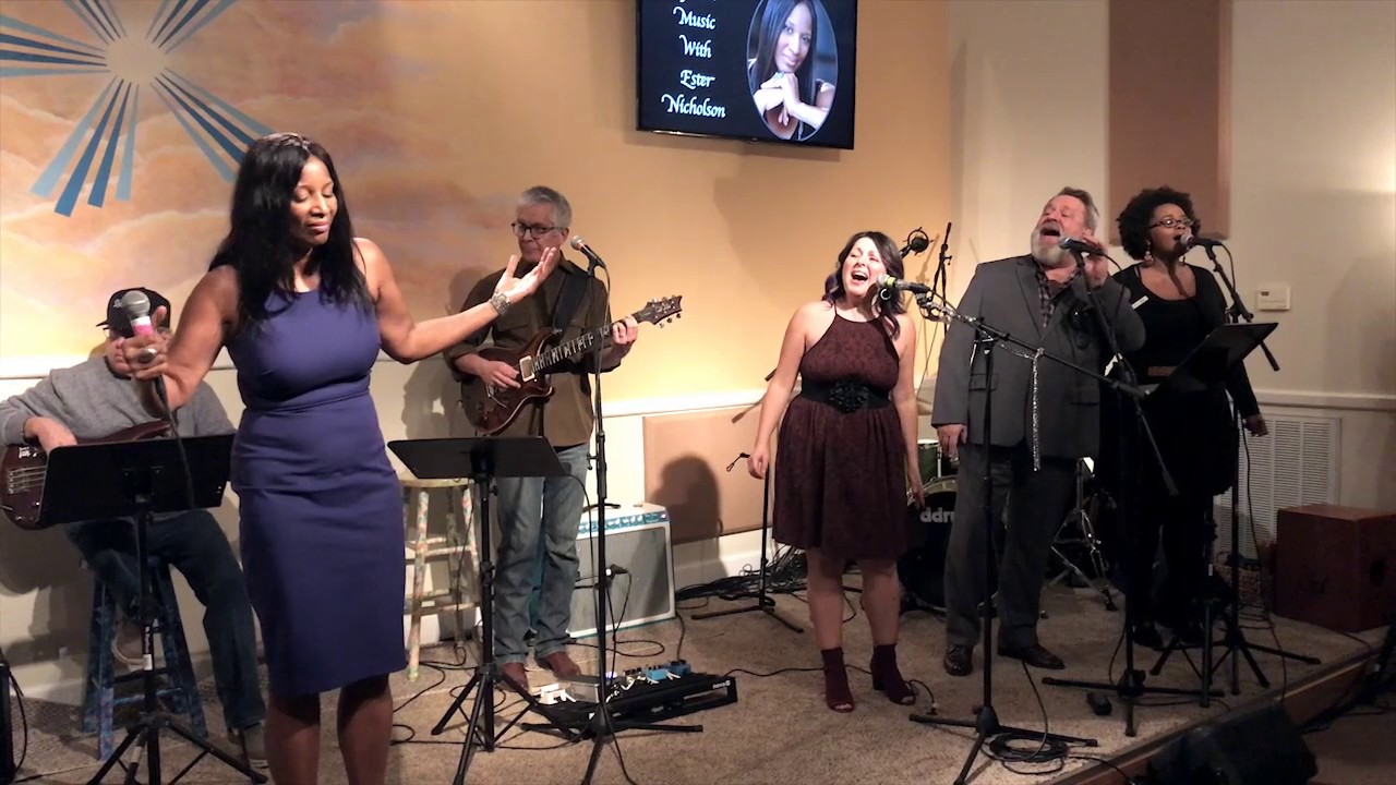 Ester Nicholson with Michele Prentice, Talisha Holmes & Gregory Fisher ...