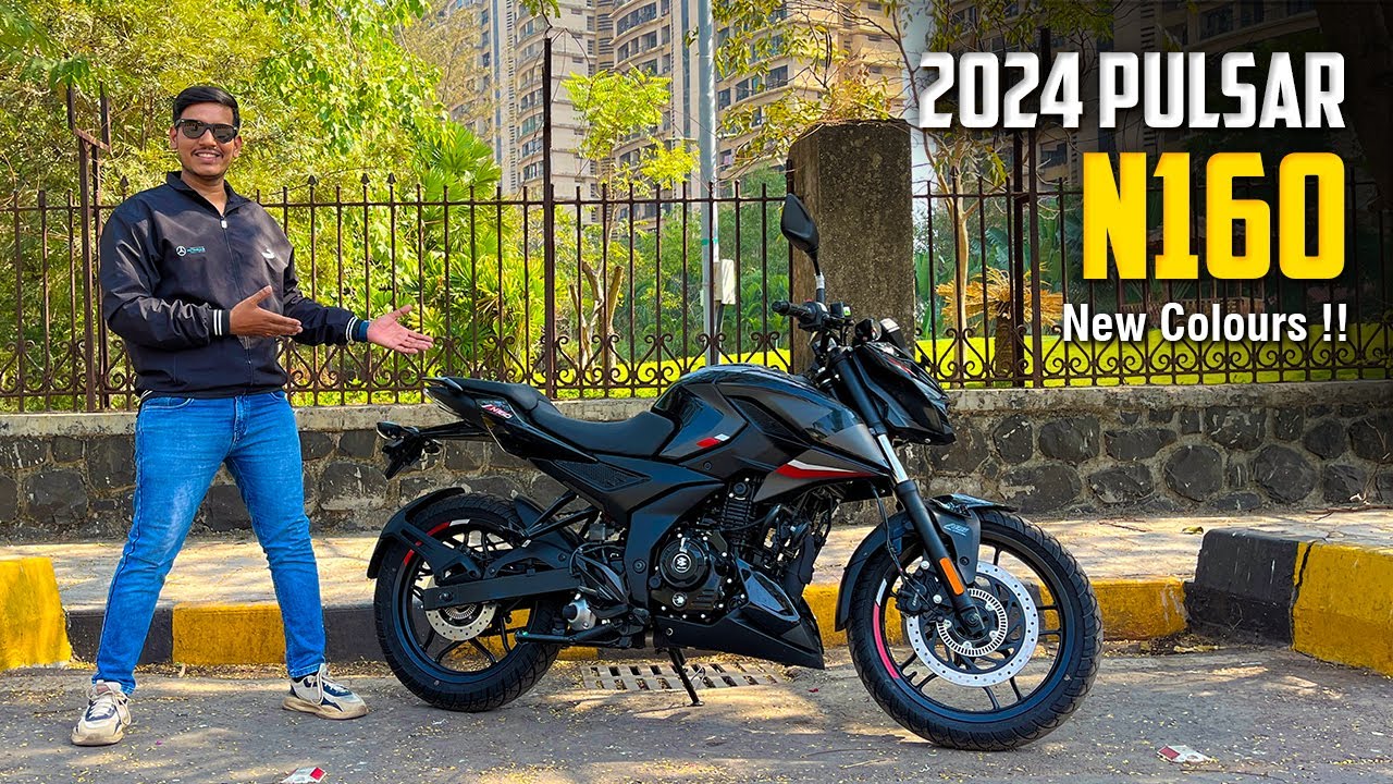 Finally 2024 Bajaj Pulsar N160 | New Colors 😍 - Better Than RTR 160 ...