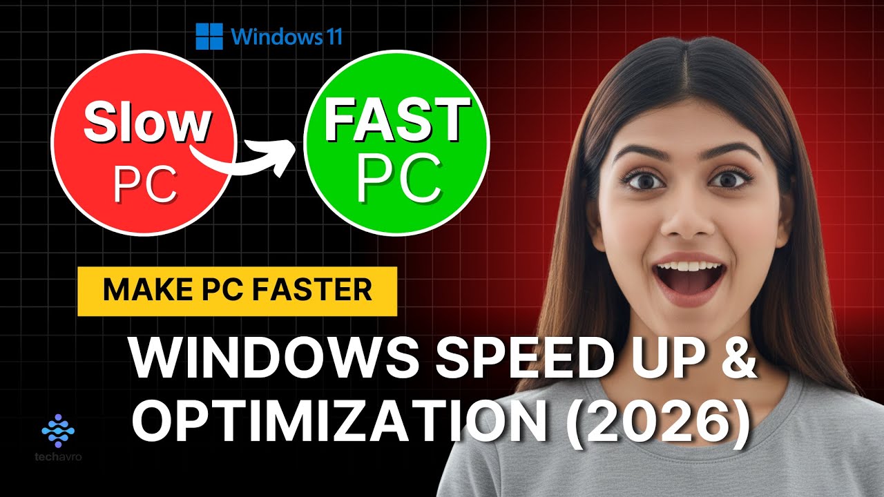 Windows Speed Up Guide 2026: Make Any PC 10x Faster! (No Software ...