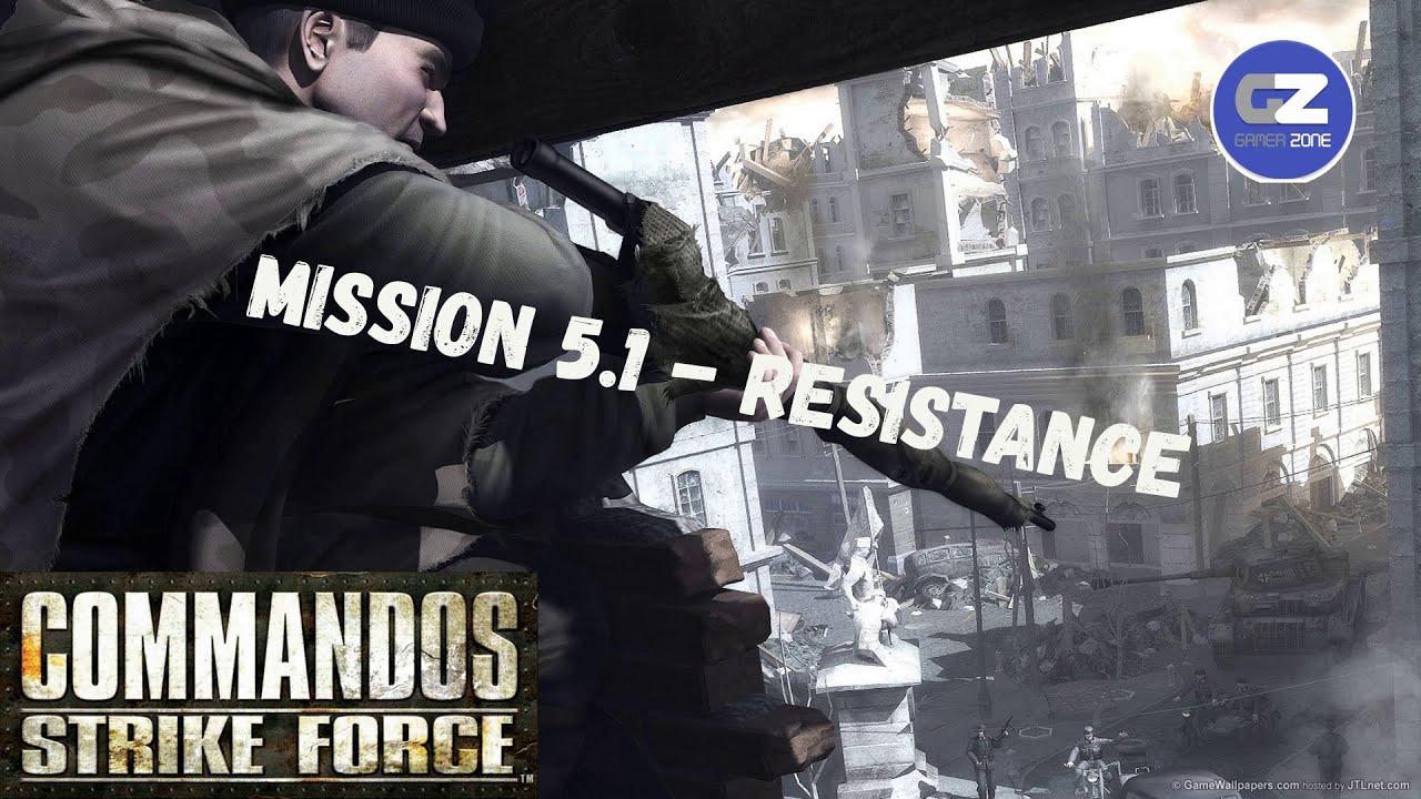 Commandos Strike Force - Mission 5.1 - Resistance (Gameplay) - YouTube