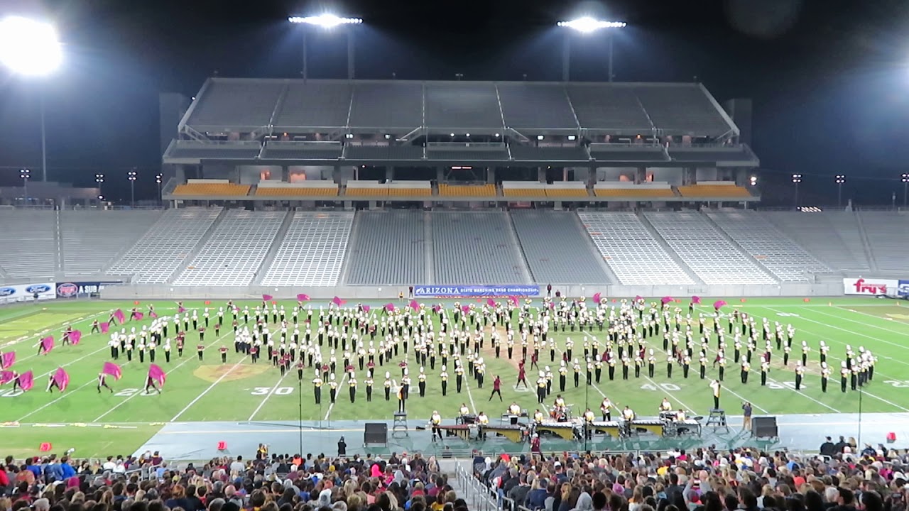 ASU Sun Devil Marching Band - Led Zeppelin - ABODA State Champs - YouTube