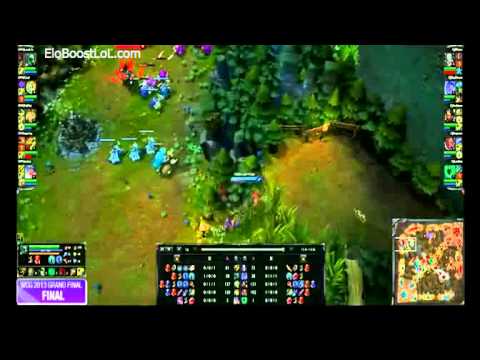 League of legends yasuo 2013 WCG League of Legends OMG vs CJB game 2 - YouTube