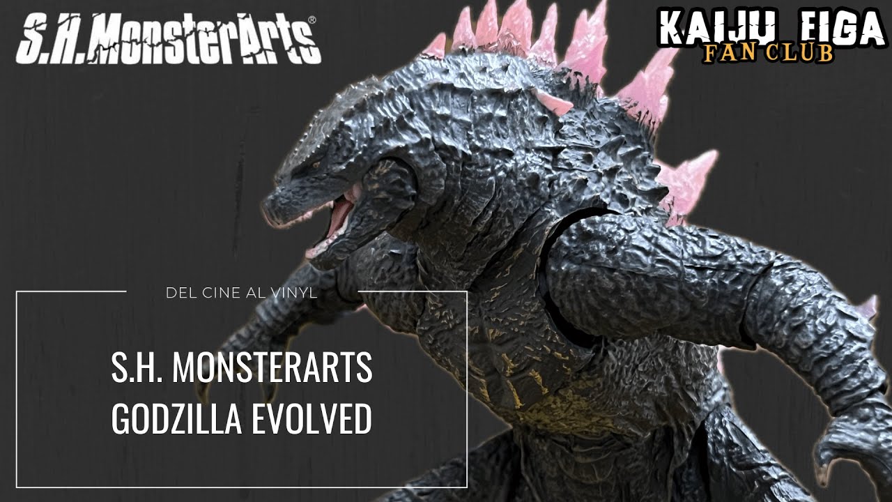 Del cine al vinyl: S.H. Monsterarts Godzilla Evolved | Review en ...