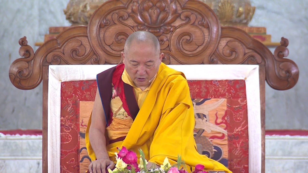 Gyaltsab Rinpoche Teachings on the Aspiration of Mahamdura 3/3 - YouTube