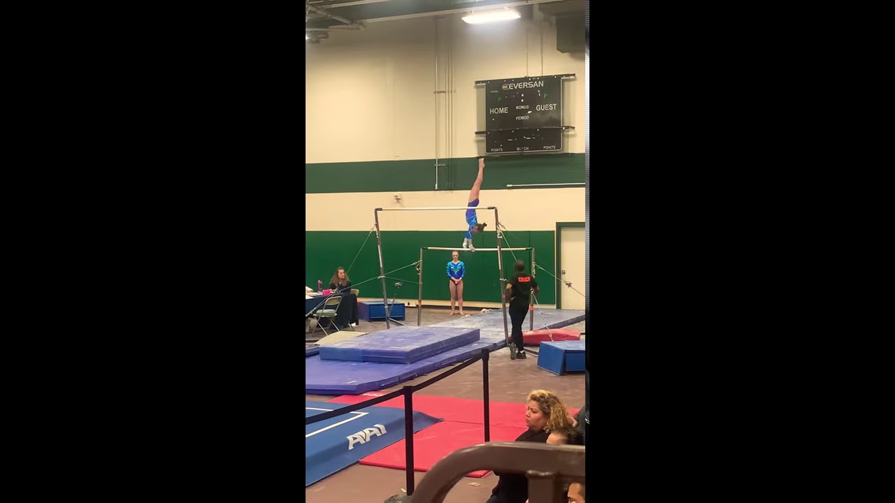 Gymnastics Level 8 Bar Routine HVWC 2020 - YouTube