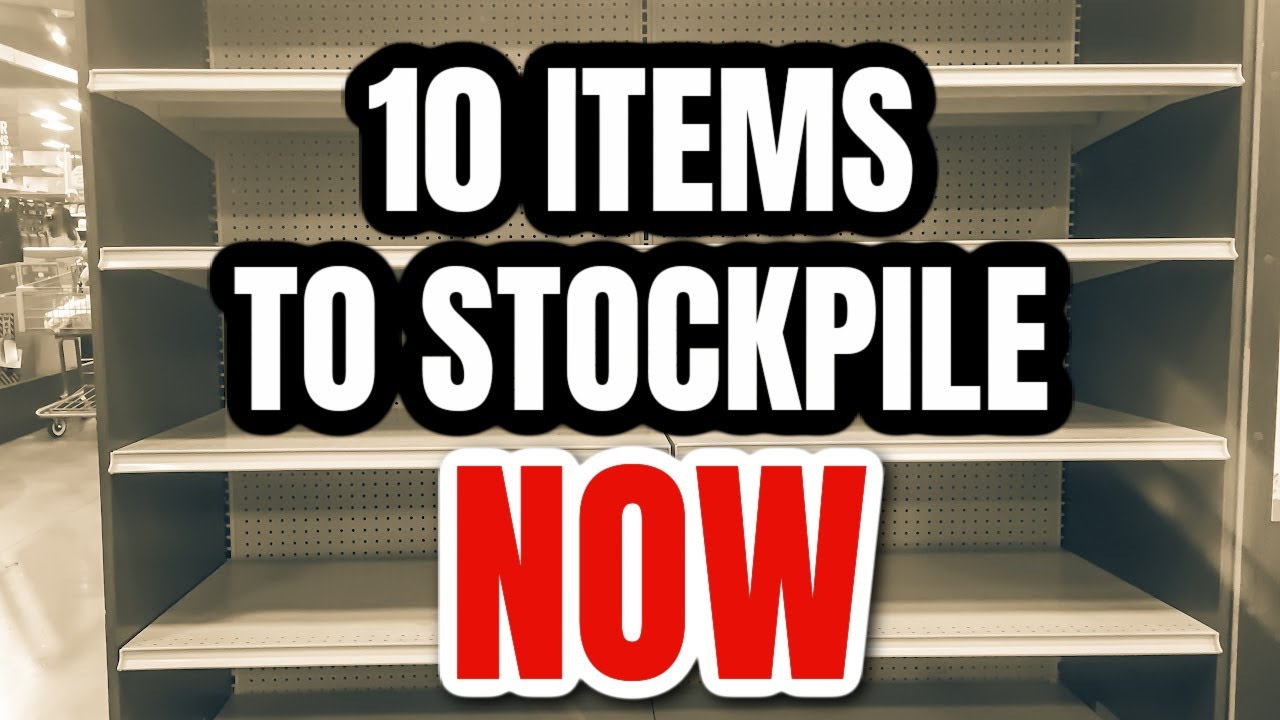 STOCKPILE THESE PREPPER ITEMS NOW | FRUGAL FIT MOM - YouTube