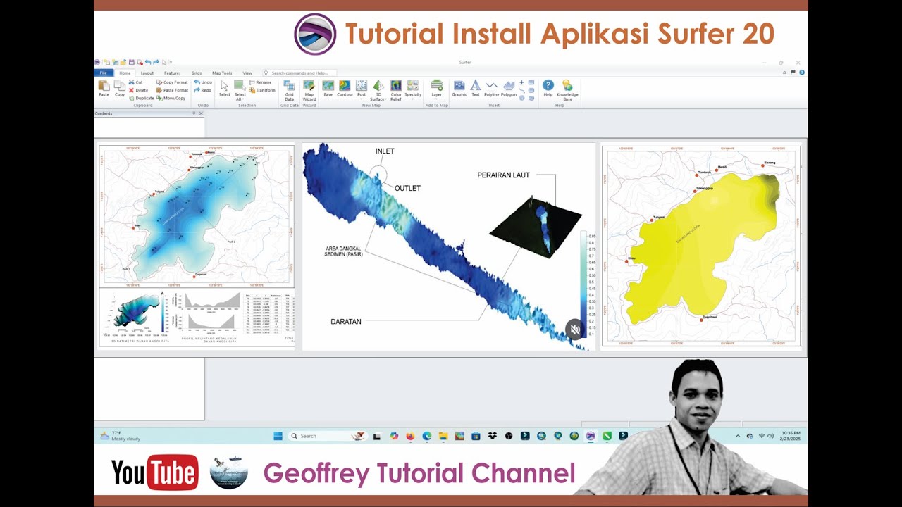 Tutorial Install Software Surfer 17 - YouTube