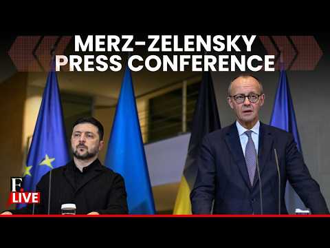 LIVE: Ukraine President Zelensky & German Chancellor Merz Hold Briefing Amid Ukraine War Tensions
