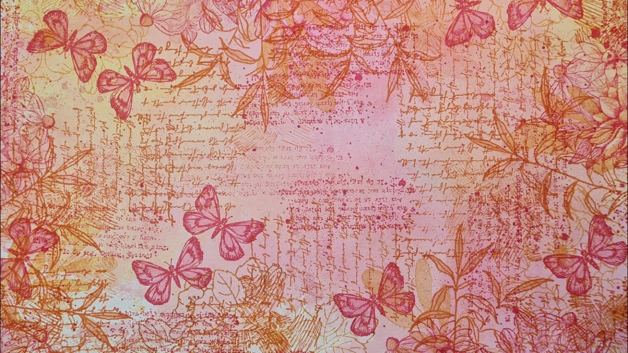 PART 4 making a GORGEOUS ALBUM KEEPSAKE using my STAMPED SHEET - YouTube