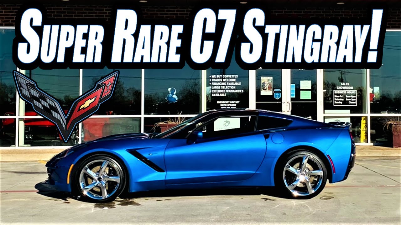 Super Rare C7 Stingray at Corvette World! Plus Their COOLEST C8 Yet ...