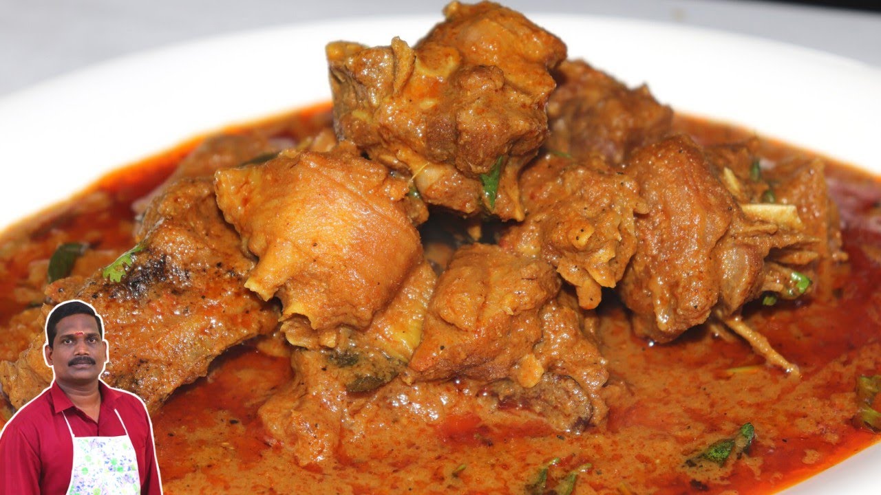 சுவையான வான்கோழி தொக்கு | Turkey gravy | Vankozhi curry | Balaji's ...