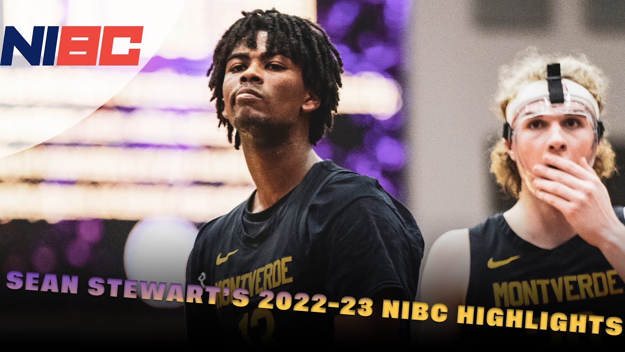 THE BEST Of Duke Commit Sean Stewart During The 2022-23 NIBC Season ...