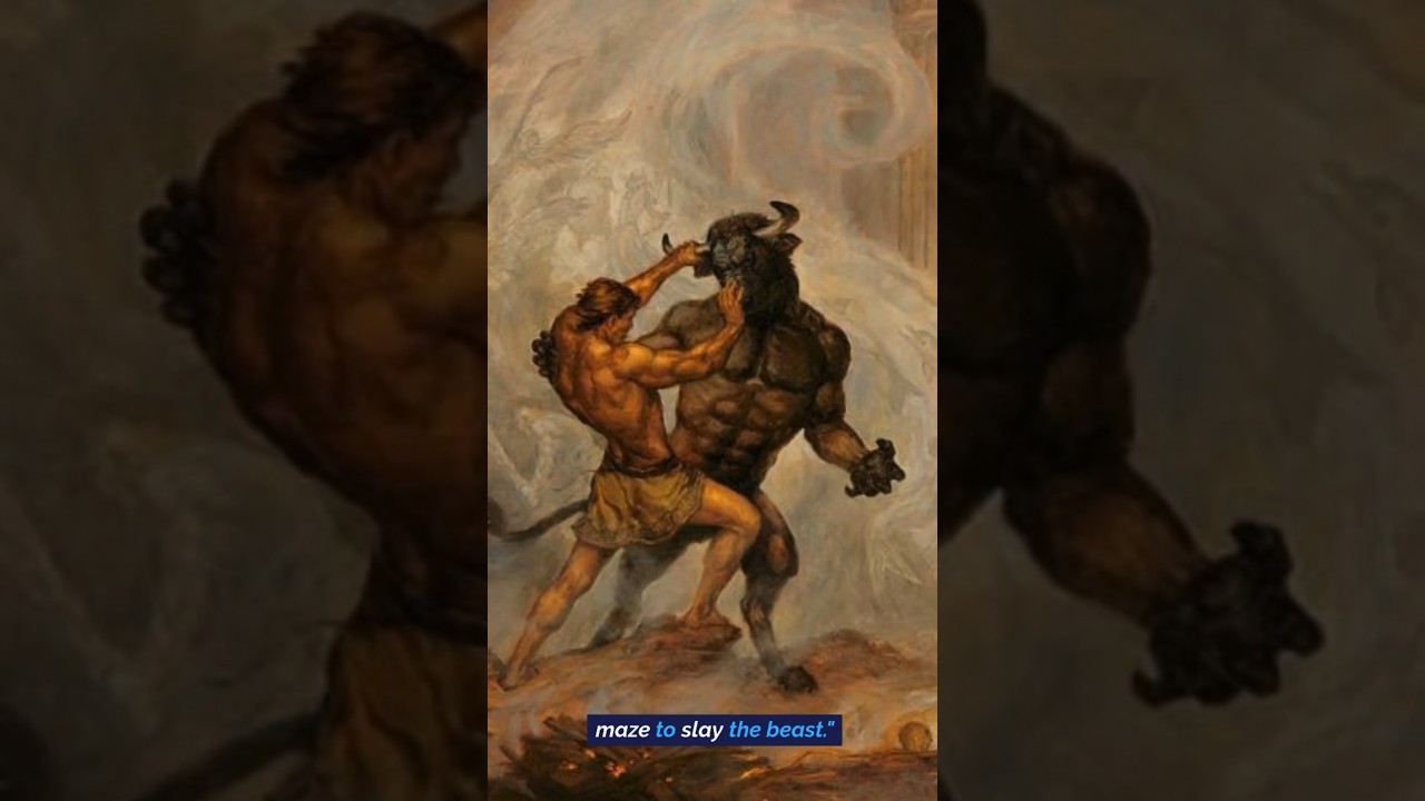 Who is THESEUS explained In just 60 seconds #greekmythology - YouTube