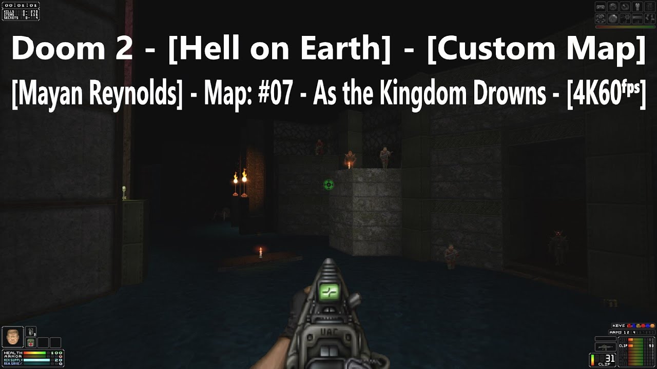 Project Brutality 3.0 - Doom 2 - [Mayan Reynolds] - Map: #07 - As the ...