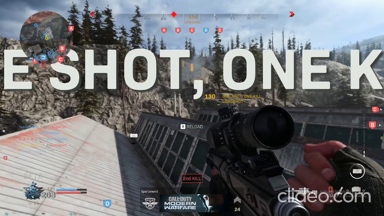 Basic sniping clips - YouTube