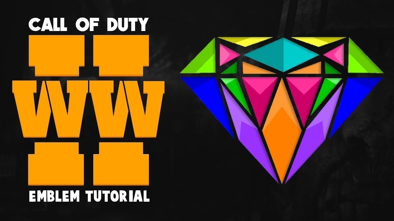 AMAZING Diamond Emblem Tutorial - COD WW2 - YouTube