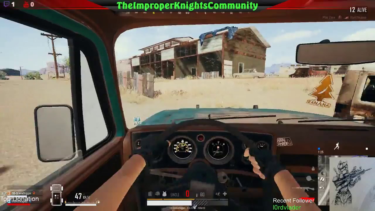 Livestream från TheImproperKnights pubg - YouTube