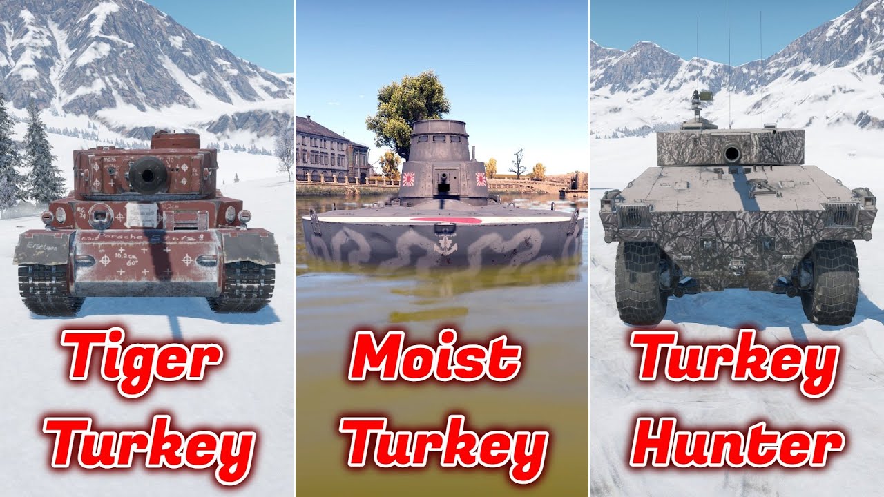 War Thunder Tanksgiving 2023 (VK.4501 (P), Ka Chi, Class 3 P) - YouTube