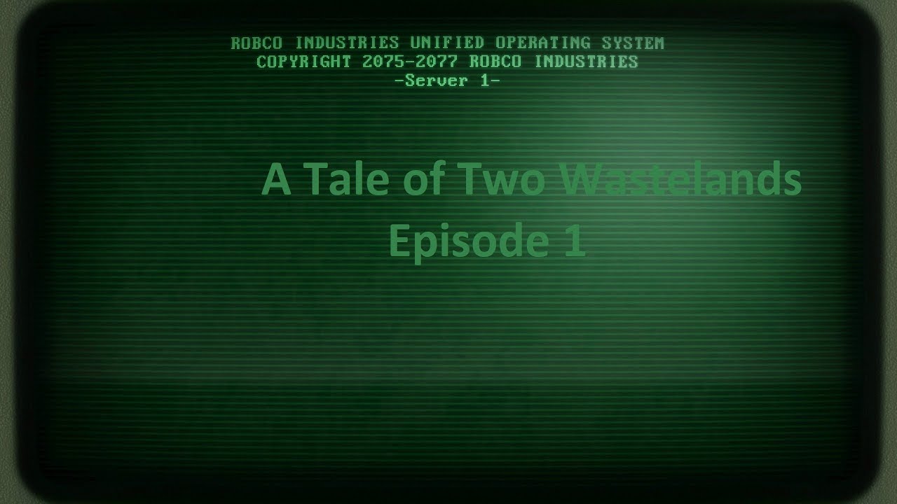 Fallout: New Vegas - A Tale of Two Wastelands. Part 1 Jane's Beginning ...