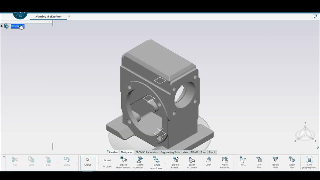 EP 6:3D Functional Tolerancing and Annotation » Creating View»3dexperience»FTA - YouTube