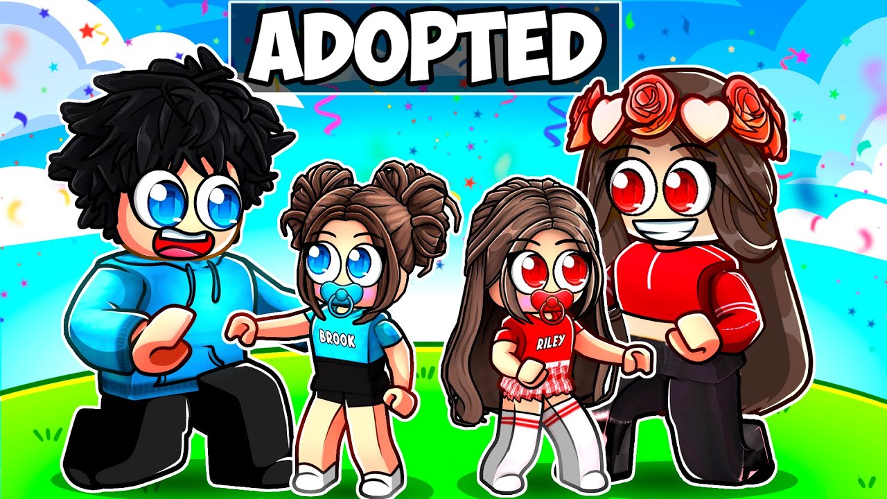 Brook And Riley GET ADOPTED In Roblox!! - YouTube