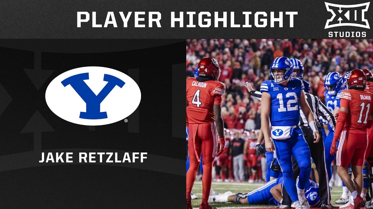 Jake Retzlaff Highlights vs. Utah - YouTube