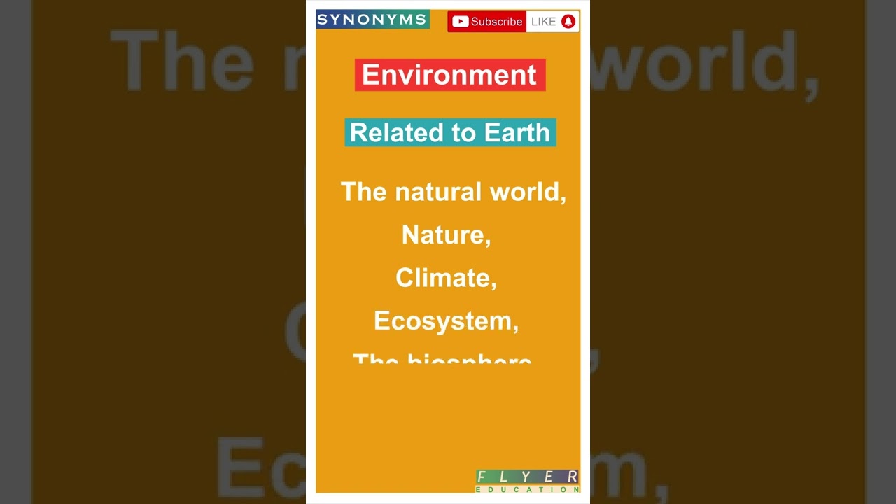 IELTS Environment related SYNONYMS Band 7 Vocabulary Short 9 ielts-environment-related-synonyms-band-7-vocabulary-short-9