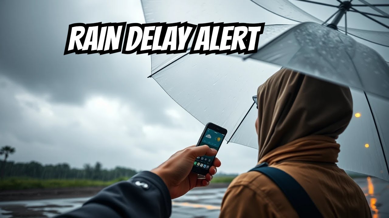 The Most Unbelievable Rain Delay Ever Created - YouTube