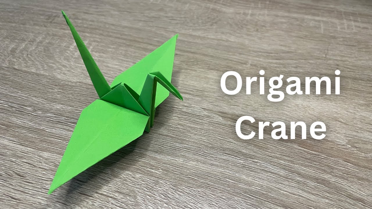 How To Make Easy Origami Crane Paper Crane Folding Tutorial YouTube how-to-make-easy-origami-crane-paper-crane-folding-tutorial-youtube