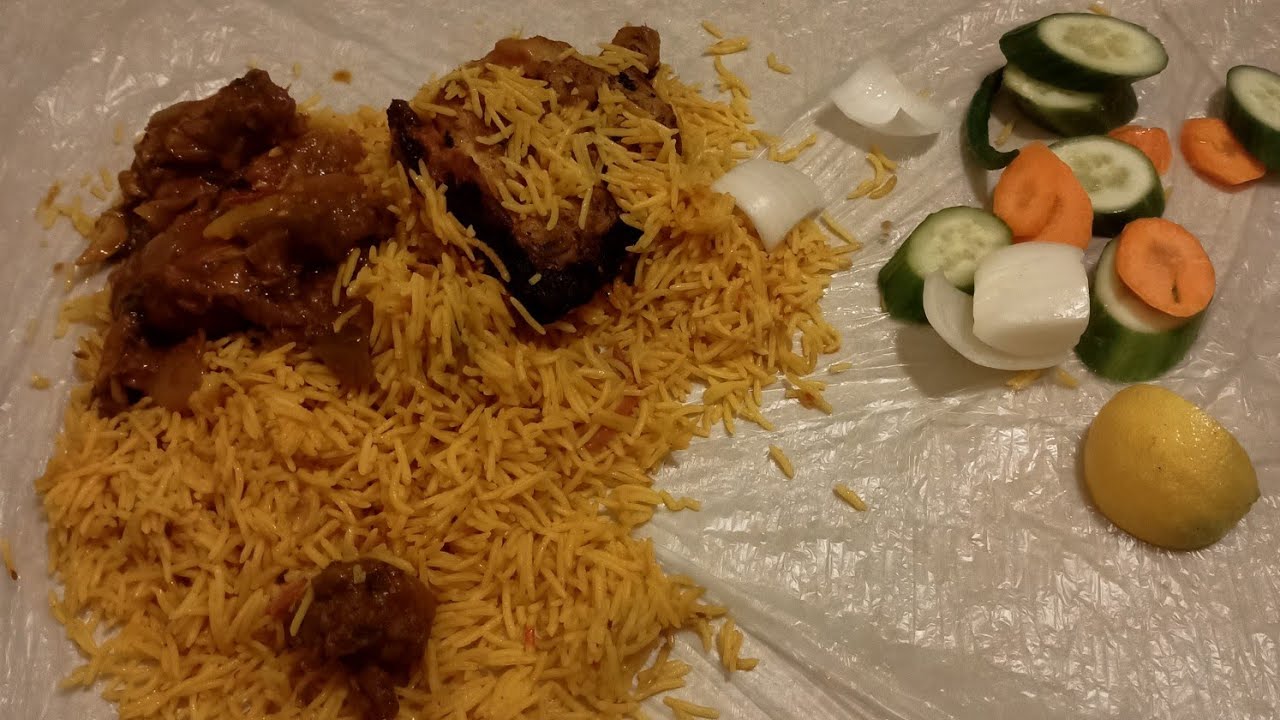 Hyderabadi Mutton biryani || famous Mutton biryani Restaurant in Saudi ...