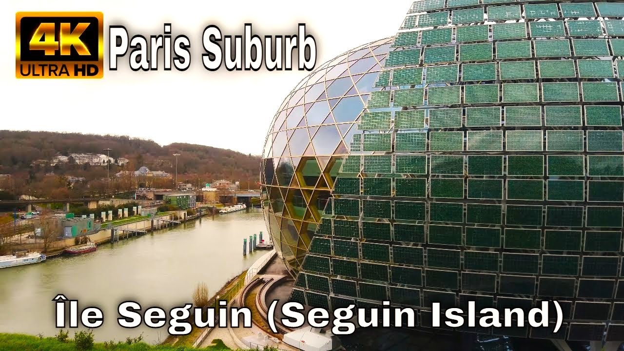 🇫🇷Paris Suburbs 4K Walk - Île Seguin(Seguin Island) - YouTube