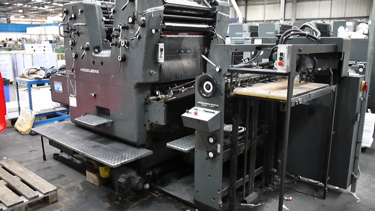 heidelberg sorkz offset for sale # 1982 - YouTube
