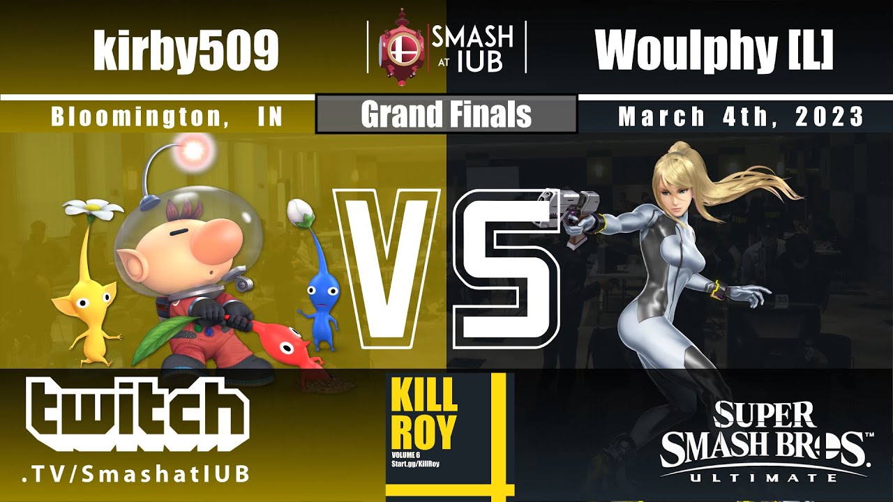 Kill Roy Volume 6 Grand Finals: kirby509 (Olimar) vs Woulphy [L] (Zero ...