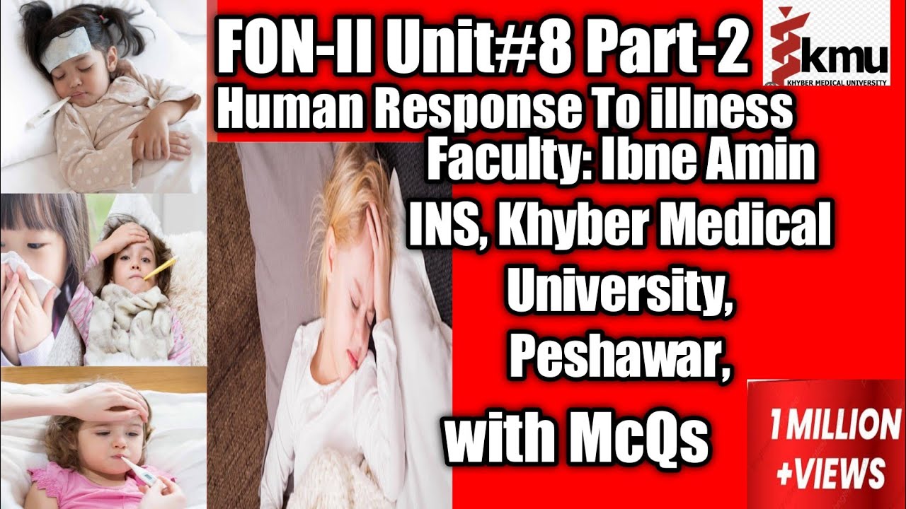 Human Response To illness[Part-2] FON-IIUnit-8 | Dimensions oF Wellness ...