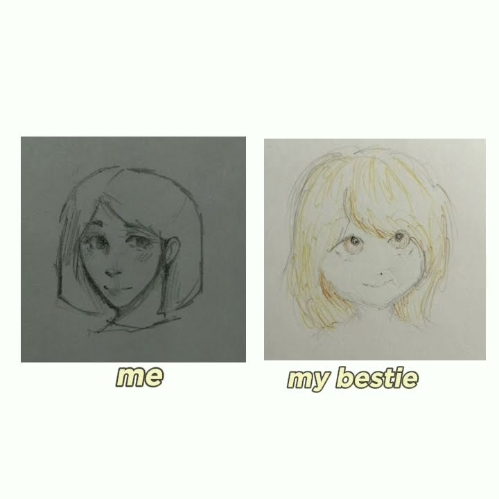 hehe #art #trend #bestie - YouTube