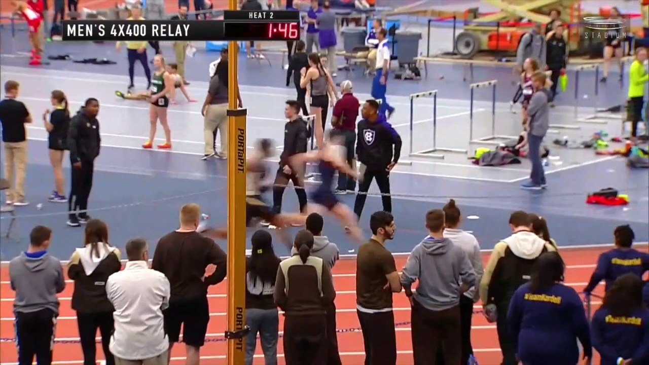 2018 Patriot League Track and Field Championship Men's 4x400 - YouTube