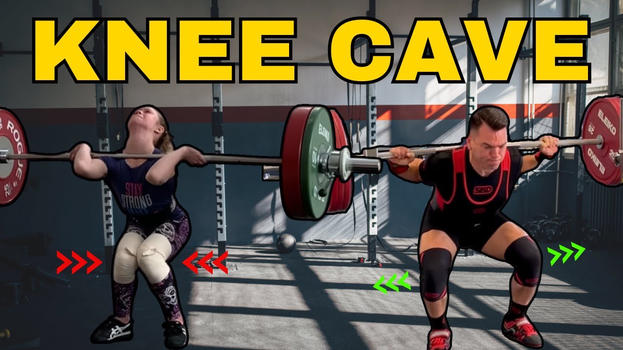 SQUAT - Corriger les genoux qui rentrent (et dois tu le faire ?) - YouTube