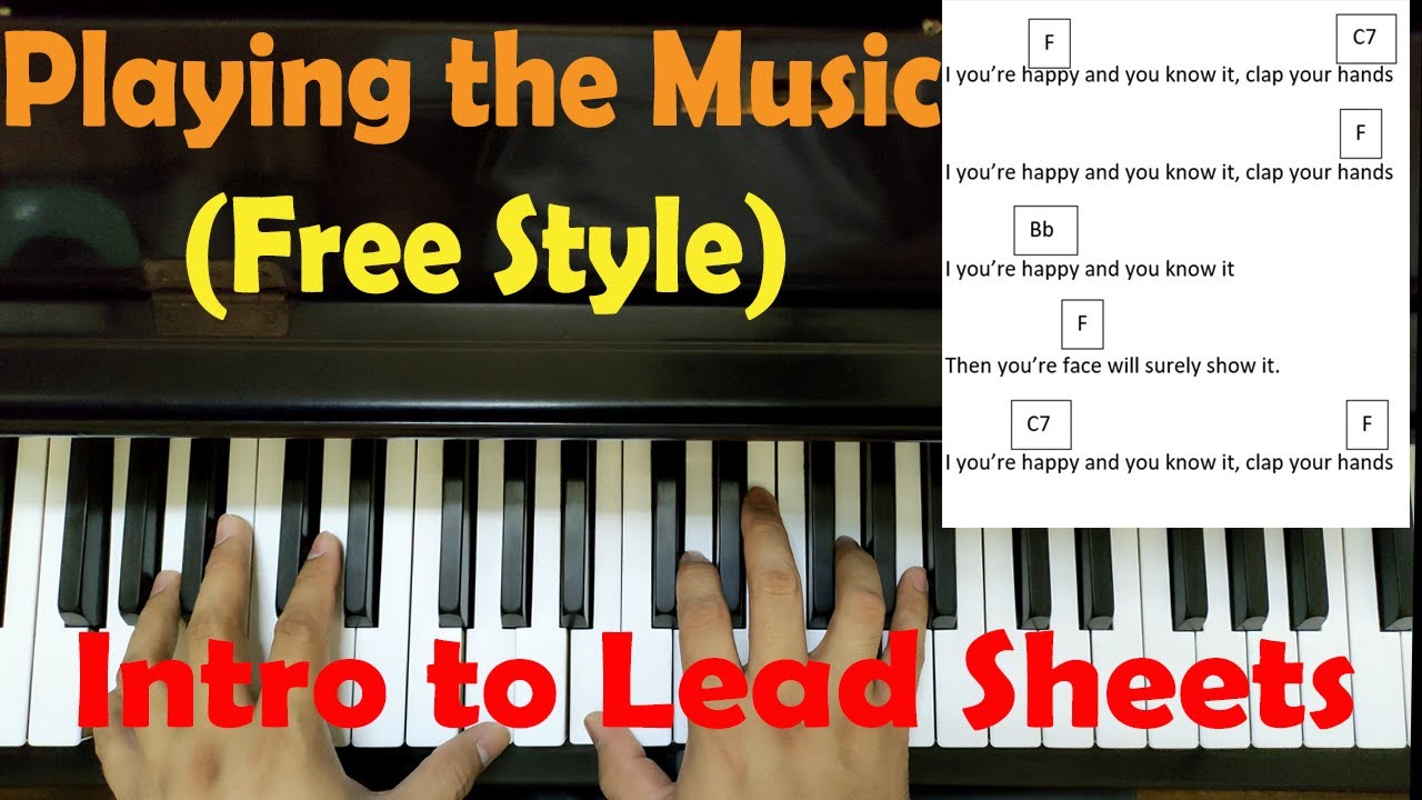 Learn To Play Piano Free Basic Style An Intro To Lead Sheets Tagalog