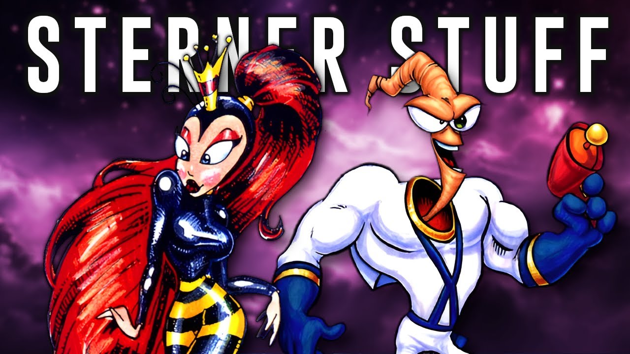 Special Guest: The Creator of Earthworm Jim 📺🏄STERNER STUFF [Livestream ...
