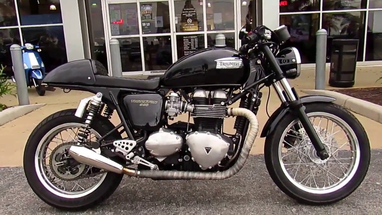 2014 TRIUMPH THRUXTON Walkaround at Fun Bike Center Motorsports ...
