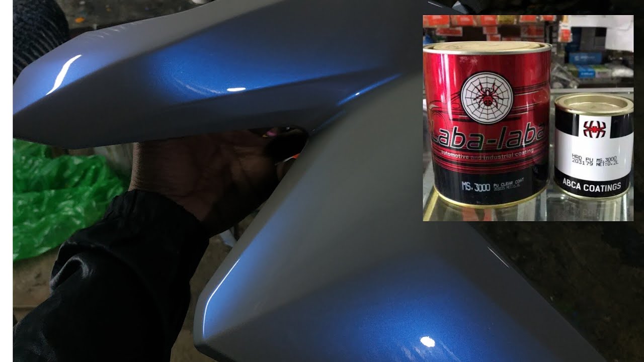 CLEAR COAT LABA-LABA MS 3000 | WARNA VIRAL ....!!! - YouTube