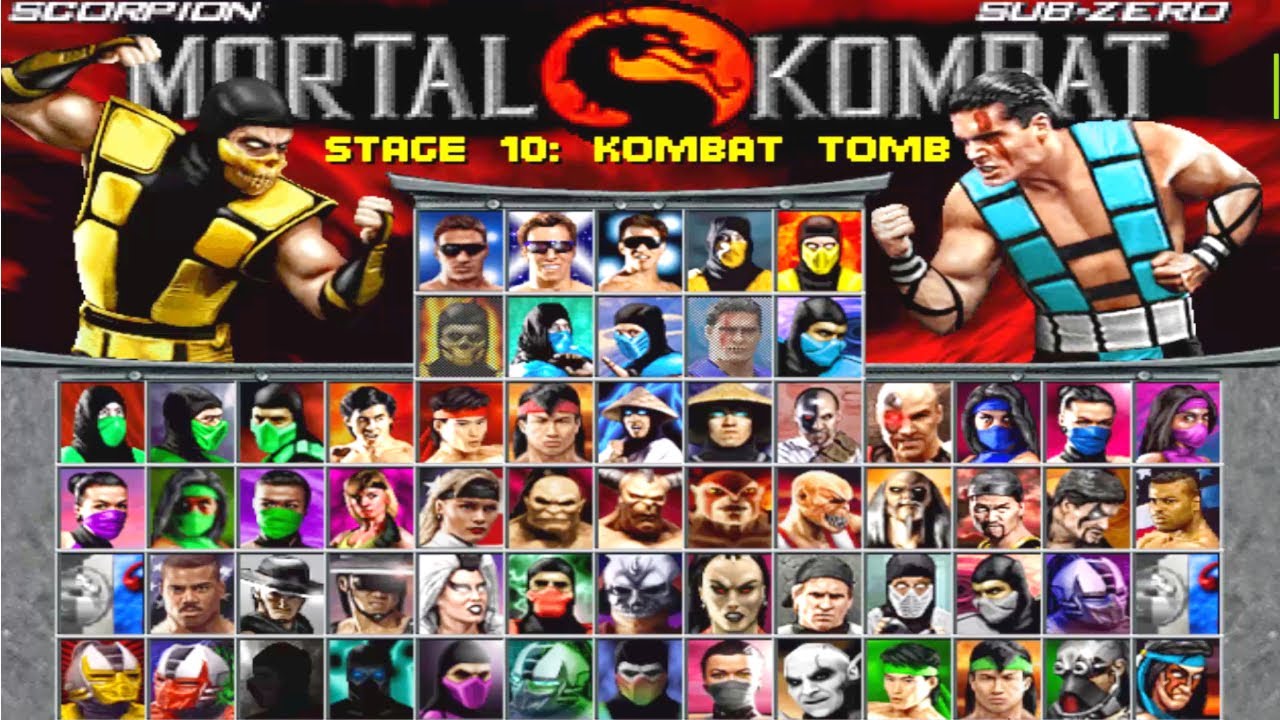 Scorpion VS Sub Zero I Mortal Kombat Trilogy Plus - YouTube